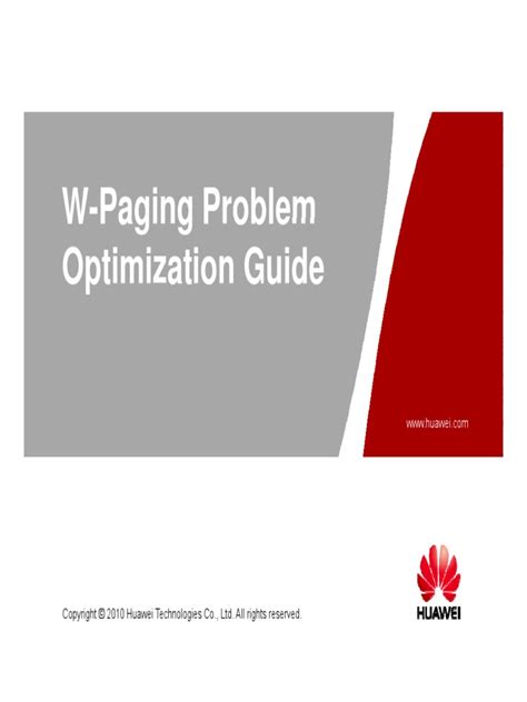 Wcdma Paging Problem Analysis Pdf