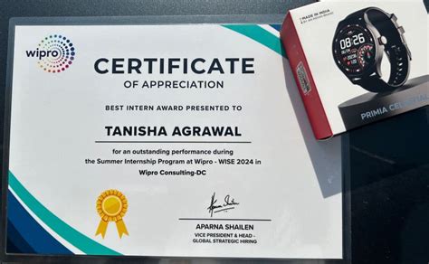 Wiprointern Bestinternaward Professionalgrowth Summerinternship Tanisha Agrawal 37 Comments