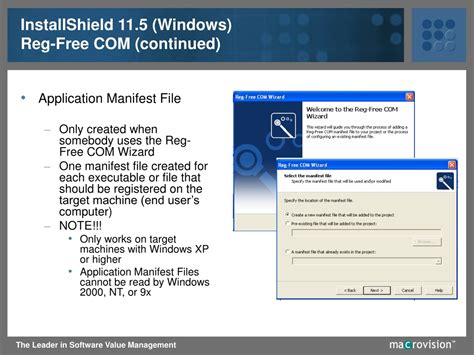 Ppt Enhanced Software Value Manager Installshield 11 5 Update Powerpoint Presentation Id