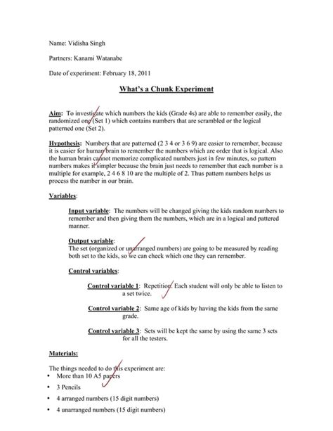 Neuro Lab Report PDF