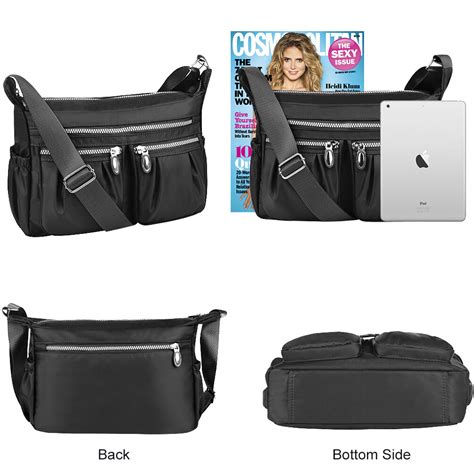 Vbiger Women Shoulder Bags Messenger Handbags Multi Pocket Waterproof