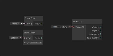 Scene Depth Texture Texel Size In Shadergraph Urp Unity Engine Unity Discussions