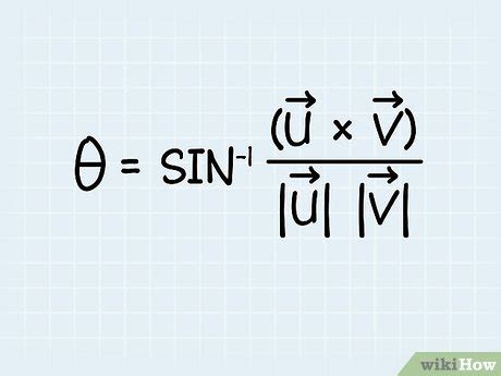 How To Find The Angle Between Two Vectors Formula Examples