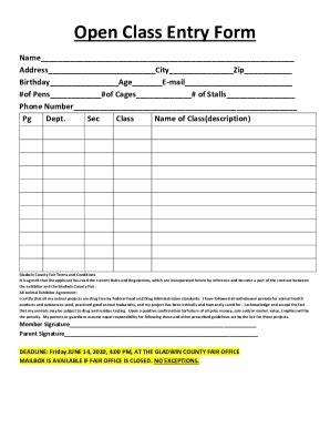 Fillable Online STUDENT REGISTRATION FORM Oyster Bay Fax Email Print