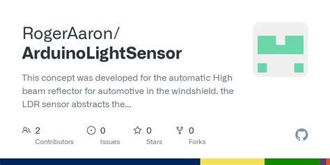 Github Rogeraaron Arduinolightsensor This Concept Was Developed For The Automatic High Beam