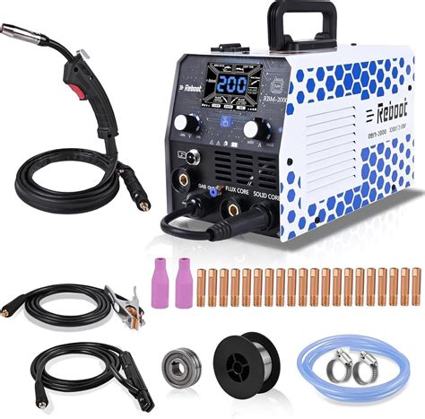 Reboot Mig Welder 200amp 230v 5 In 1 Multiprocess Welding Machinemig