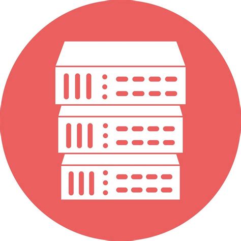 Database Server Vector Icon That Can Easily Modify Or Edit 9679119