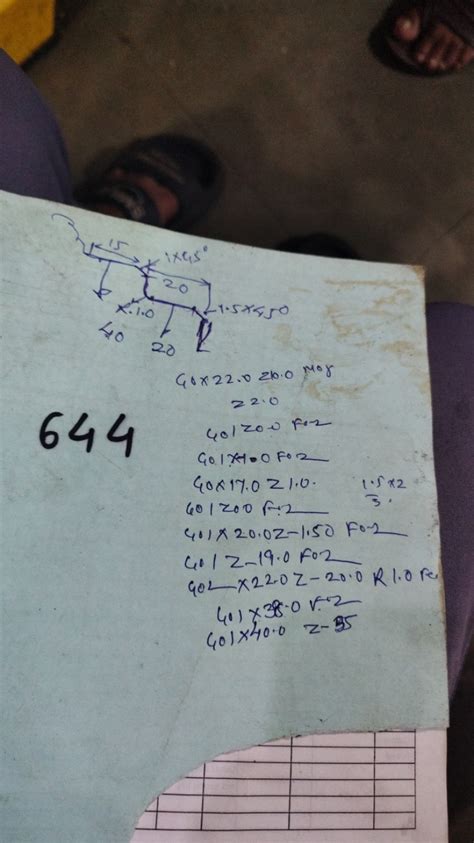 Can You Explain The Dimensions And Calculations Shown In This Hand Drawn