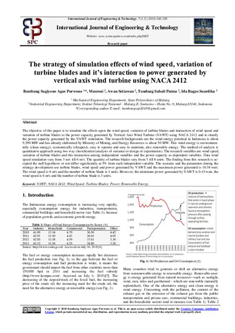 Pdf The Strategy Of Simulation Effects Of Wind Speed Variation Of Turbine Blades And Its