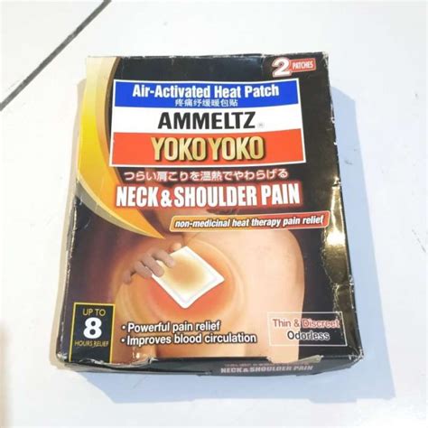Jual Ammeltz YokoYoko Neck Shoulder Pain Air Activated Heat Pack