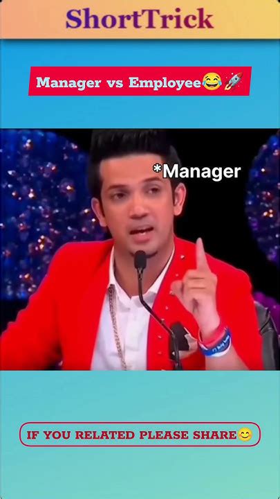 Manager Vs Employee 😂developer Softwaredeveloper Tester Coding