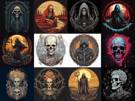 Skulls T Shirt Design Bundle 20 Subniches 430 Premium Svg Etsy