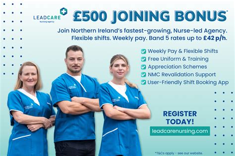 Joining Bonus With Leadcare Nursing Agency