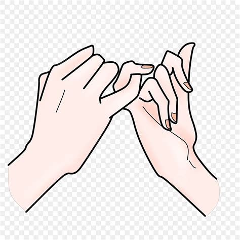 손으로 그린 캐릭터 일러스트 몸짓 자세 손 자세 당김 고리 손으로 그린 Png 일러스트 및 Psd 이미지 무료 다운로드