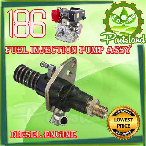 Fuel Injection Pump Assy For 178f 186f 186fa 188f 190f 192f Air Cooled