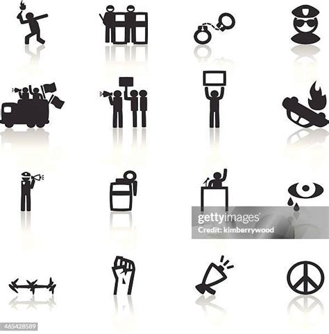 Angry Mob Illustration High Res Illustrations Getty Images