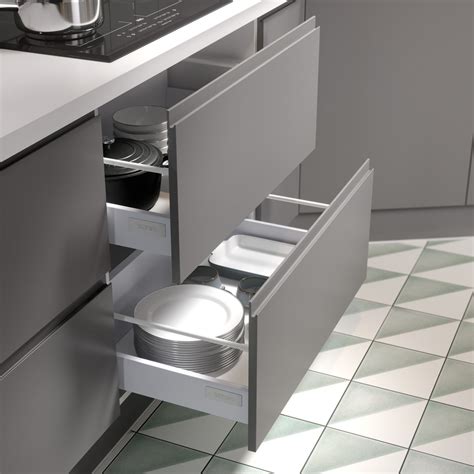 J Pull Kitchen In Lava Grey Wren Kitchens