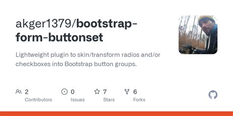 Github Akger Bootstrap Form Buttonset Lightweight Plugin To Skin