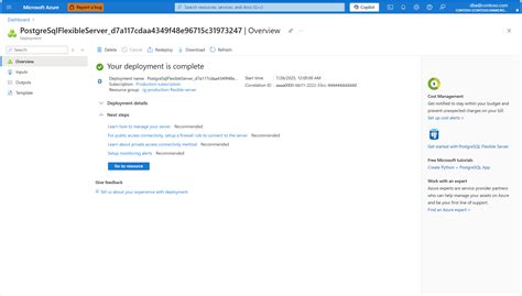 Quickstart Create A Flexible Server Instance Azure Database For