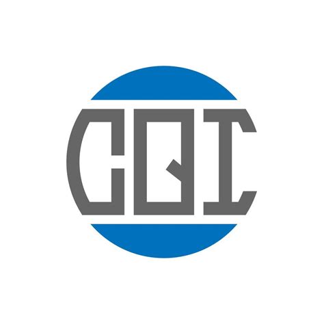 Cqi Letter Logo Design On White Background Cqi Creative Initials Circle Logo Concept Cqi