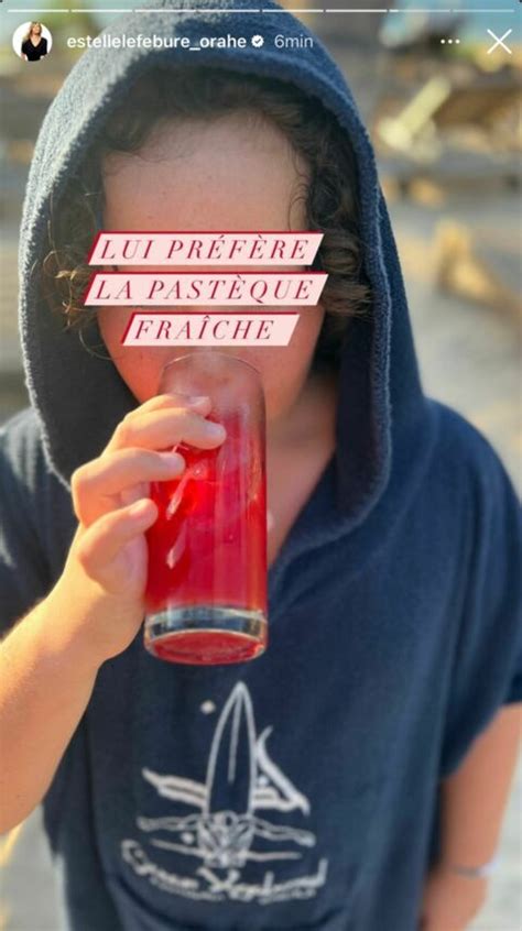 PHOTO Estelle Lefébure en vacances avec son fils Giuliano il a bien grandi Gala