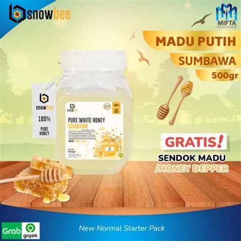 Jual MADU PUTIH HUTAN SUMBAWA ASLI 500GR MADU PUTIH MURNI WHITE
