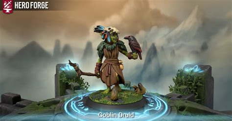 Goblin Druid Made With Hero Forge