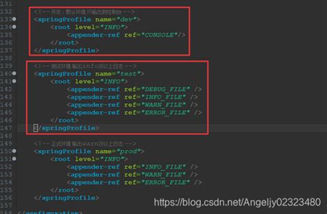 springboot中logback多环境配置问题 logback多环境配置同一个配置 csdn博客