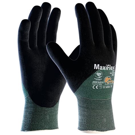 Maxiflex 34 8753 Palm Coated Handling Grip Gloves