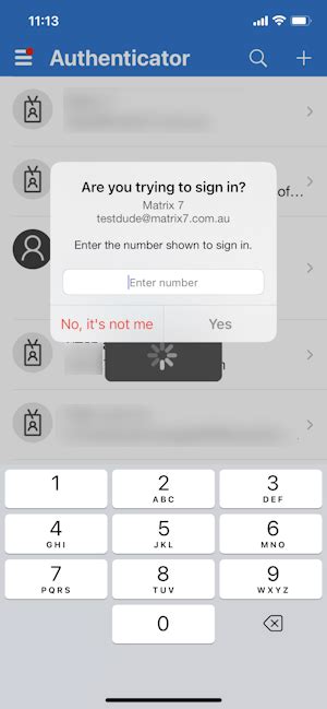 M365 Setup Secondary Two Factor Authentication Method Using Microsoft Authenticator Matrix 7