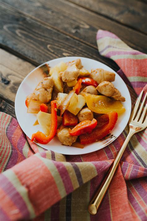 Pineapple Chicken Stir Fry Fitwithasd