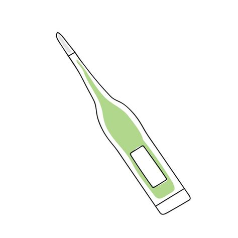 Thermometer In Doodle Style 9467542 Vector Art At Vecteezy
