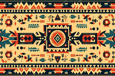 Premium Ai Image Hispanic Heritage Pattern Background