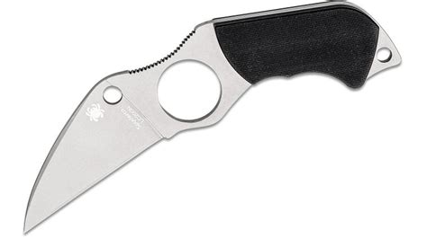 Spyderco Sal Glesser Swick 6 Small Hole Fixed Blade Neck Knife 273