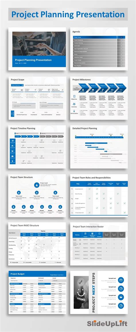 Project Planning Presentation For PowerPoint Google Slides Presentations Project Management