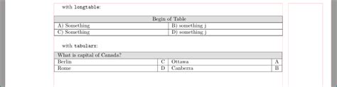 Longtable With Multicolumn Issues TeX LaTeX Stack Exchange