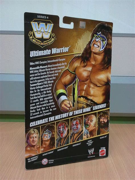Desmond Collection Wwe Ultimate Warrior Mattel Legends Series 4