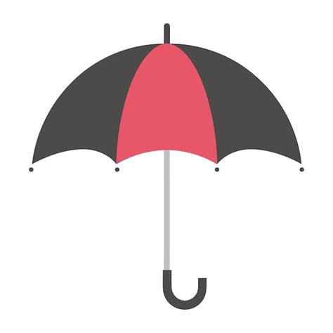 Premium Vector A Flat Vector Illustration Of Umbrella Isolated On