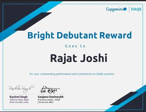 Award Career Teamplayer Thankyou Leadership Capgeminiindia