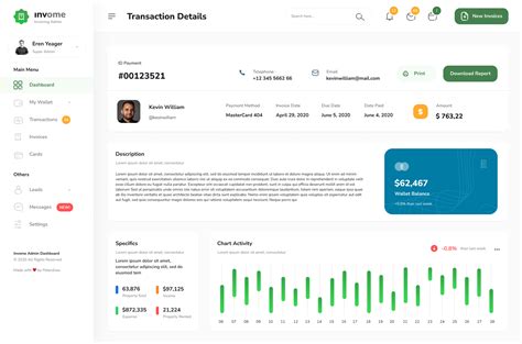 Invome Invoicing Admin Dashboard Template Figma By Peterdraw Themeforest