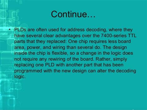 programmable logic devices plds