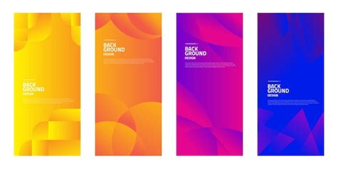 Premium Vector Geometric Gradient