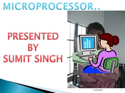 Introduction To Microprocessor