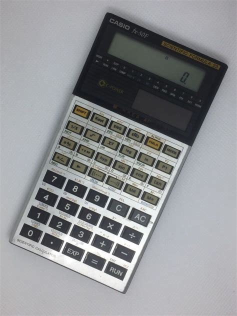Casio Calculator Fx 50f 興趣及遊戲 手作＆自家設計 文具 Carousell