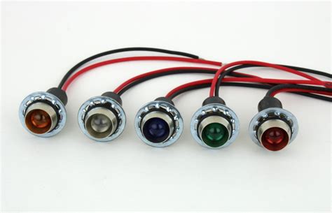 Pilotlight Panel Light 14mm Diameter 12 Vdc