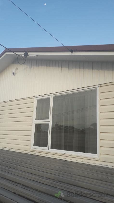 Cut 2 Holes In Fibrolite Possibly Asbestos Material Note Sure