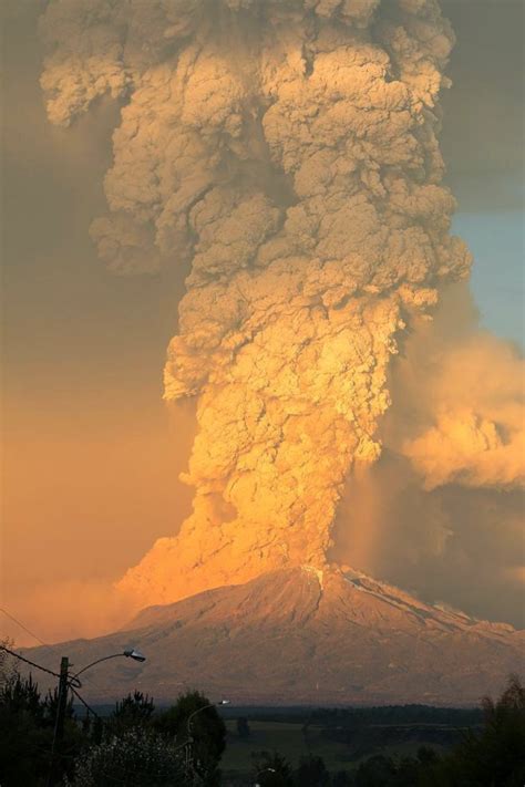 Meteosojuela Tu Tiempo En El Momento Erupcion Volcan Calbuco