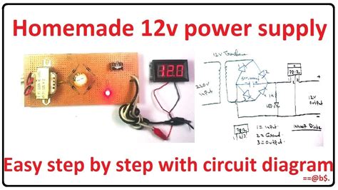 Diy 12v Power Supply At Ruth Tolbert Blog