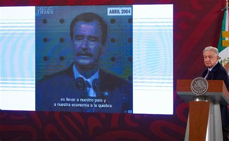Amlo Asegura Que Vicente Fox No Creo La Pensión Para Adultos Mayores