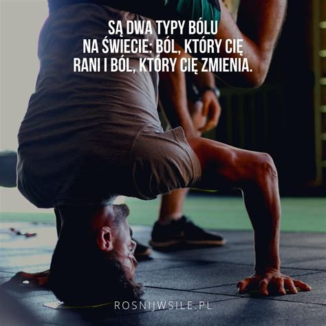 Rośnij w siłę on Instagram Sukces rodzi się w bólu Nic co jest